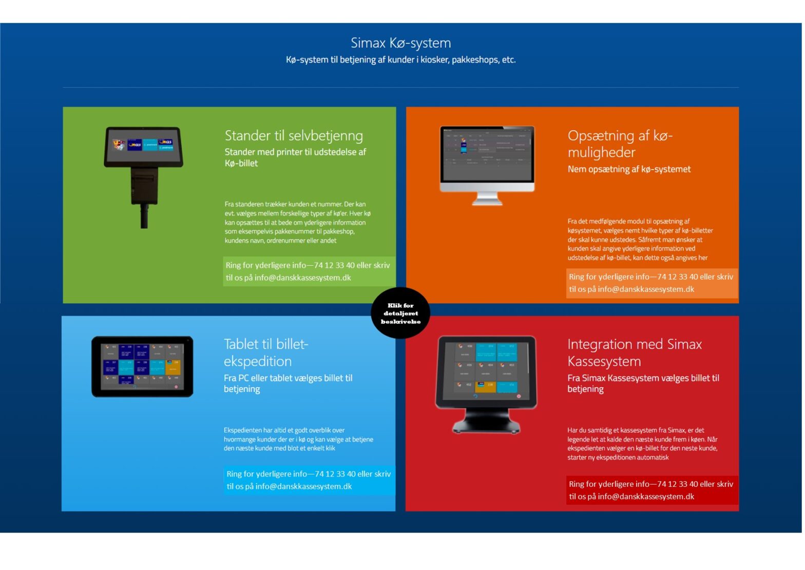 SIMAX Køsystem - Dansk kassesystem